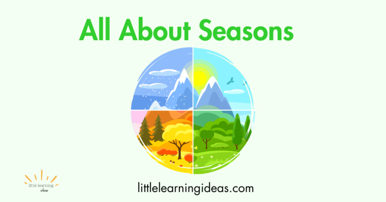 15 Activities for Learning About Seasons – Little Learning Ideas